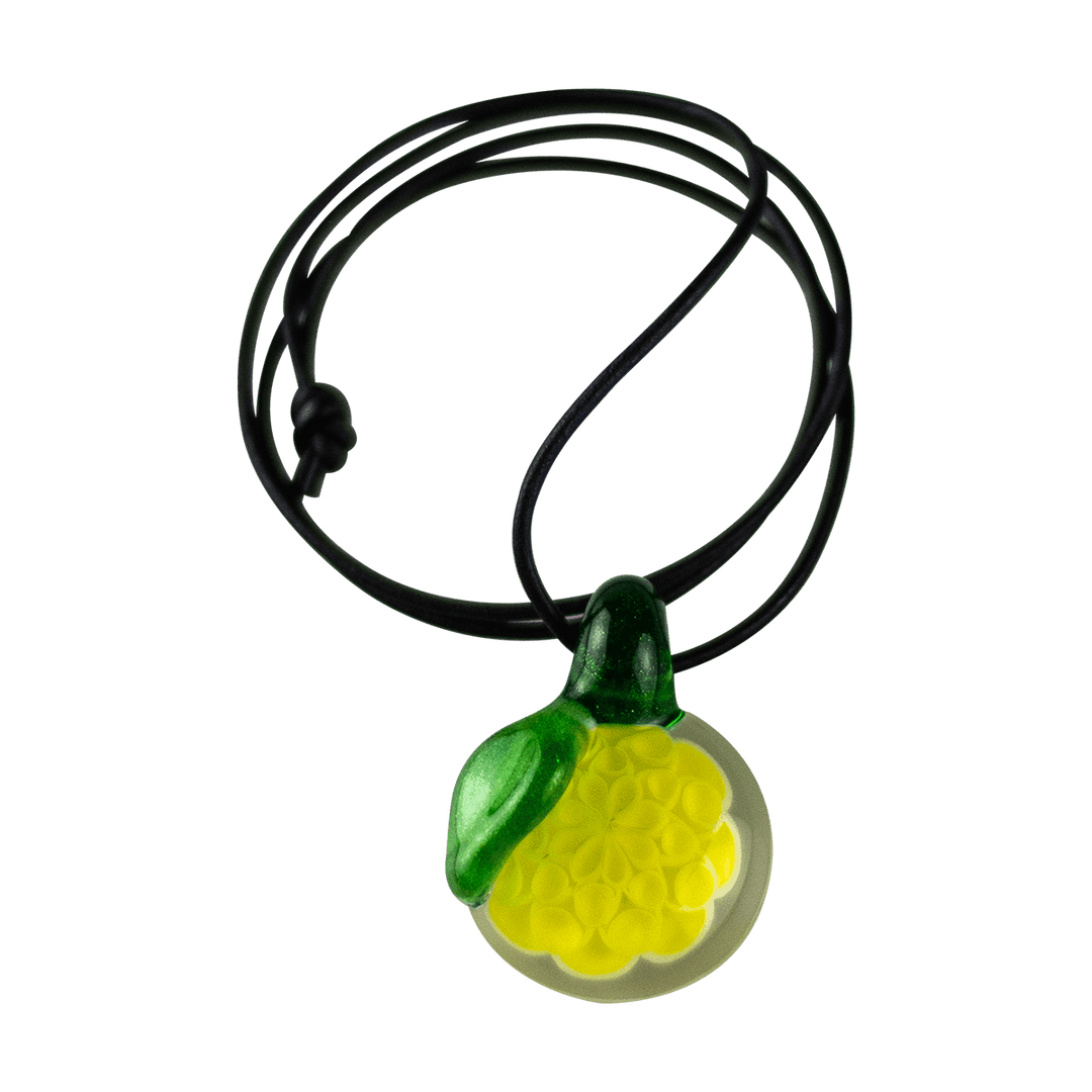 Lemon Dot Stack Pendy by Faltermeier Glass | Ritual Colorado