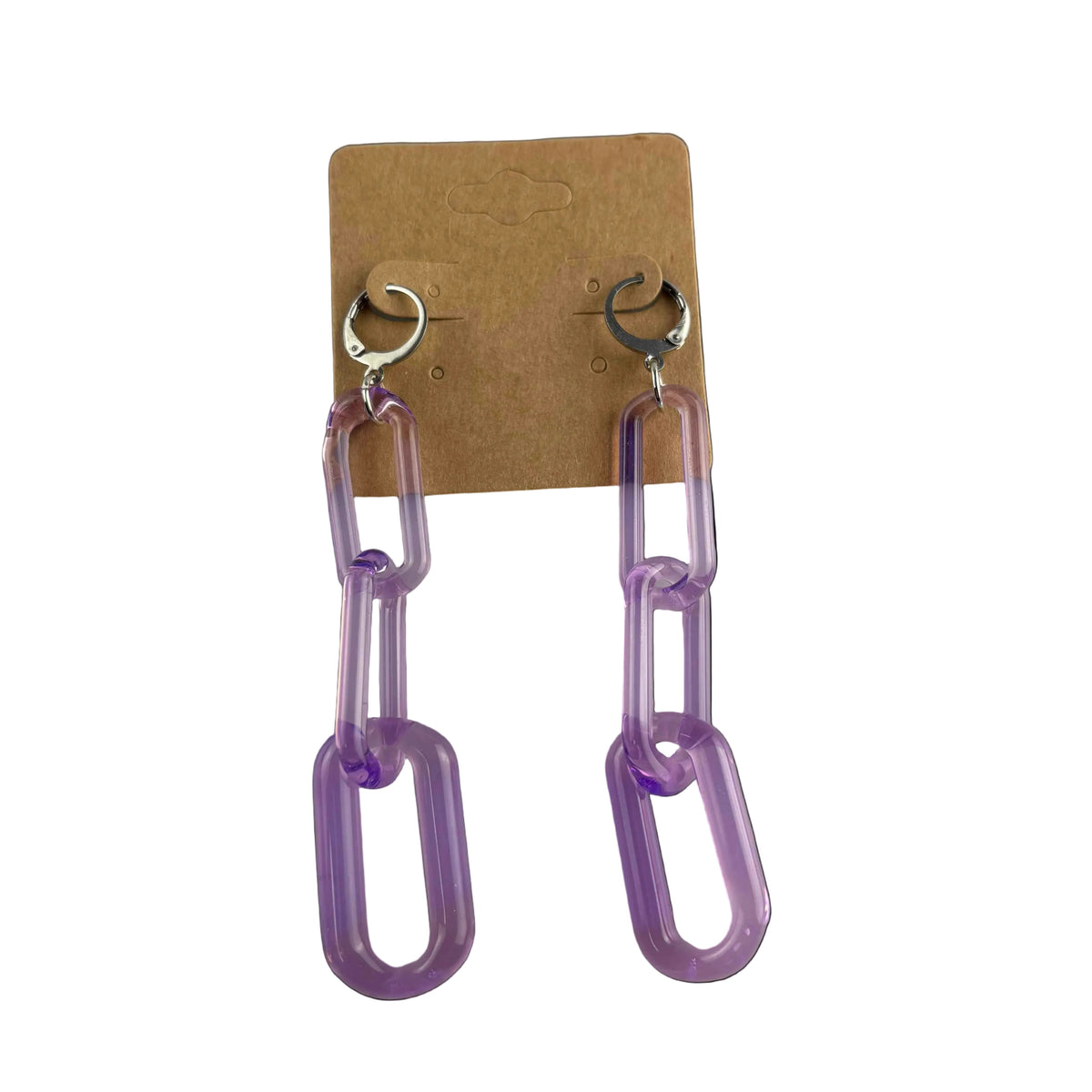 Glass Chain Earrings by Biting Glass | Ritual Colorado