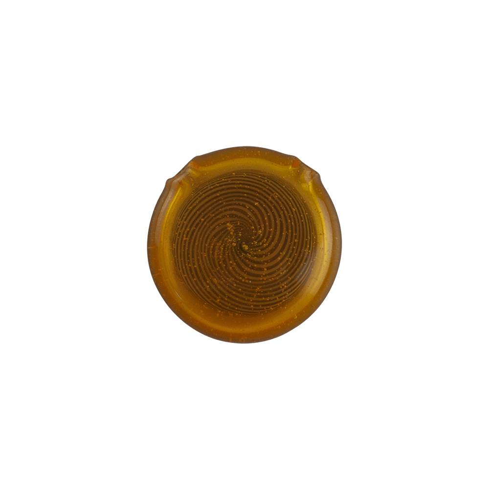 Orange Hypno Disc Pendant by Technicolor Tony | Ritual Colorado